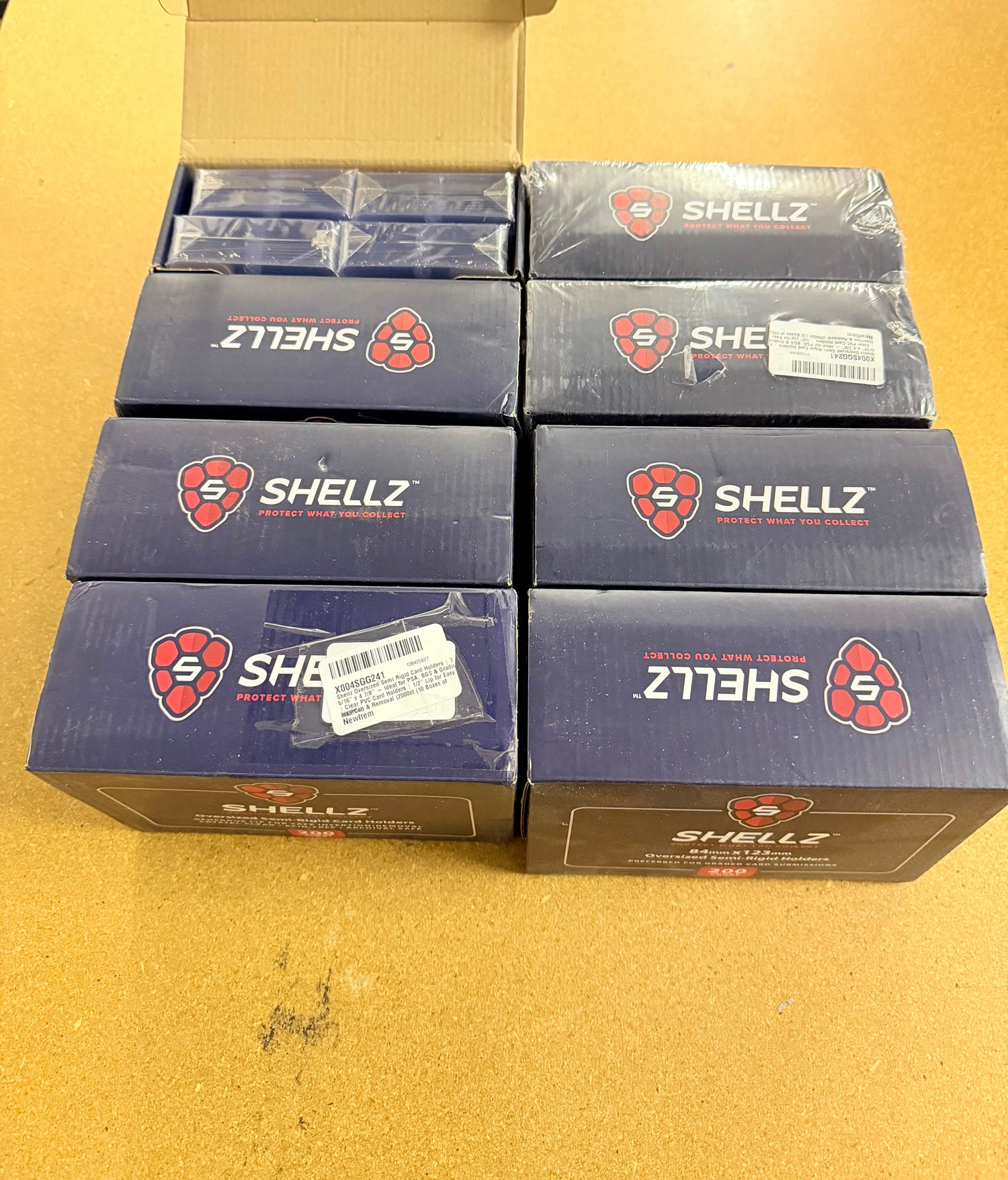 Semi-rigid Card Holders - Oversized for Grading Submissions – Cardshellz